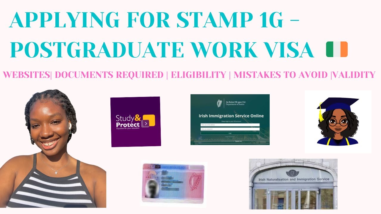APPLYING FOR STAMP 1G - POSTGRADUATE WORK VISA |DOCUMENTS REQUIRED ...
