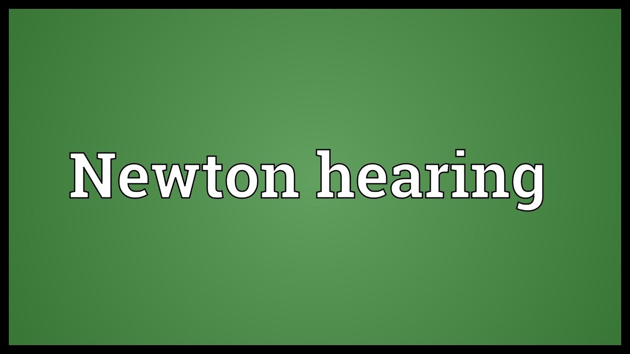 Newton Hearing Meaning YouTube newton-hearing-meaning-youtube