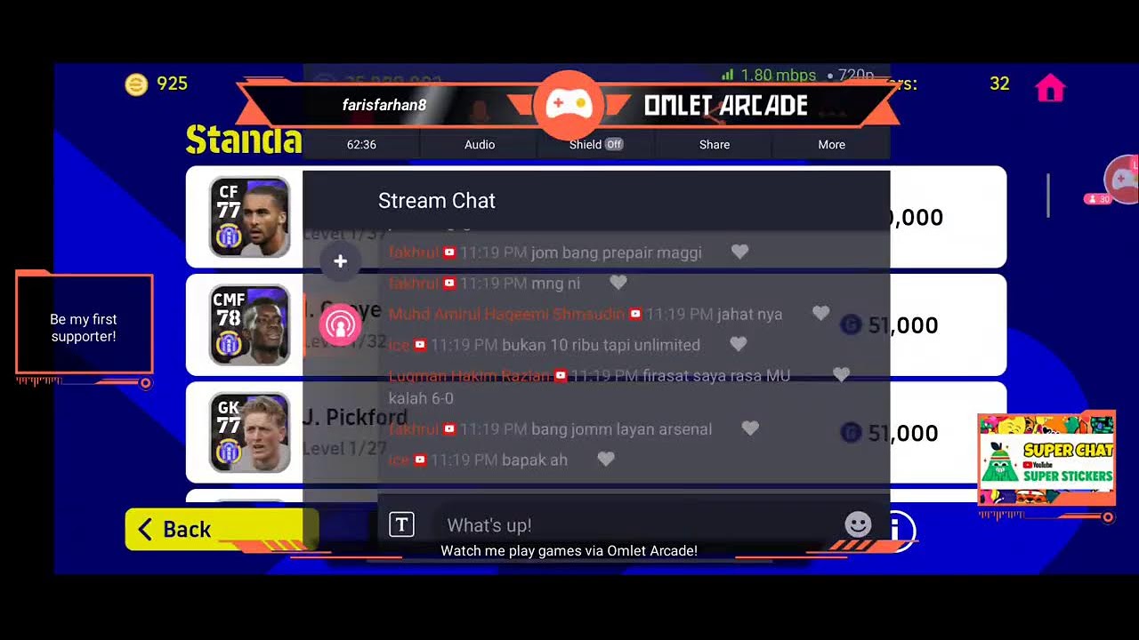 LIVE STREAMING OPEN FRIENDLY ONZ💯!!! - YouTube