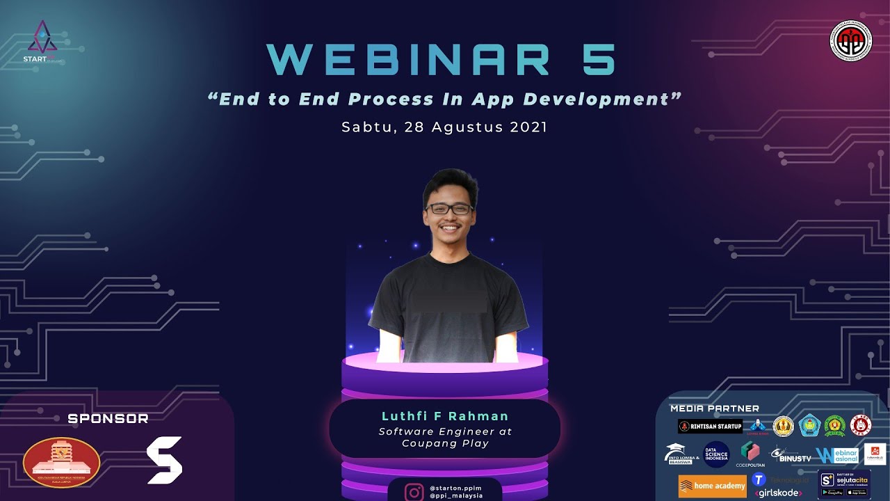 End To End Process In App Development Webinar 5 START ON YouTube End To End Process In App Development Webinar 5 START ON YouTube