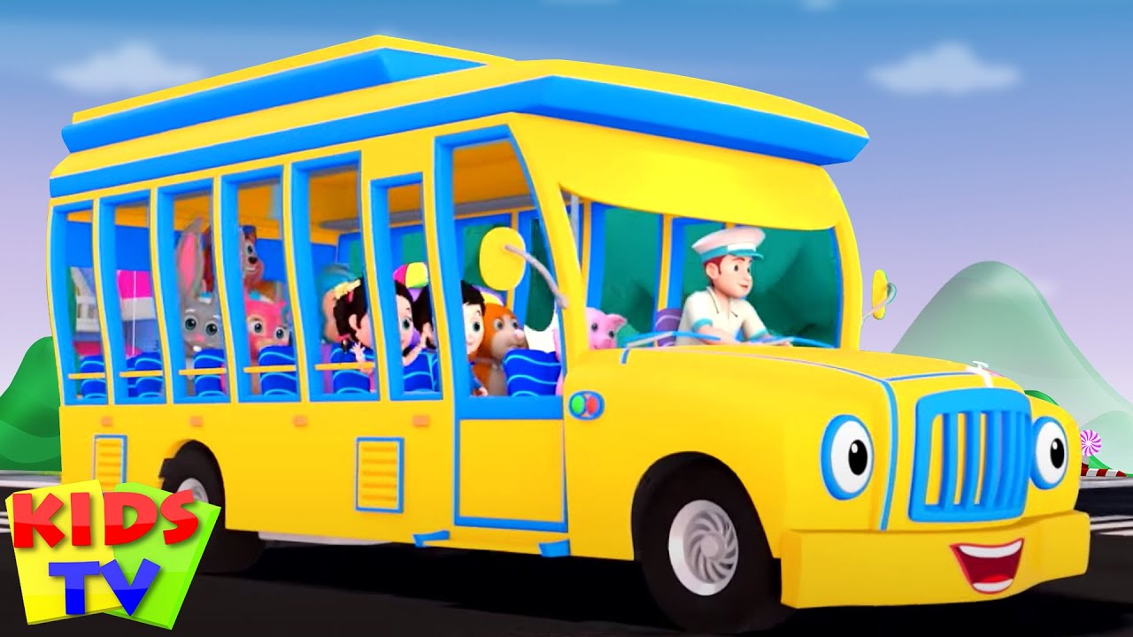Bus Ki Sawari Song, बस की सवारी, Hindi Nursery Rhymes for Babies by ...