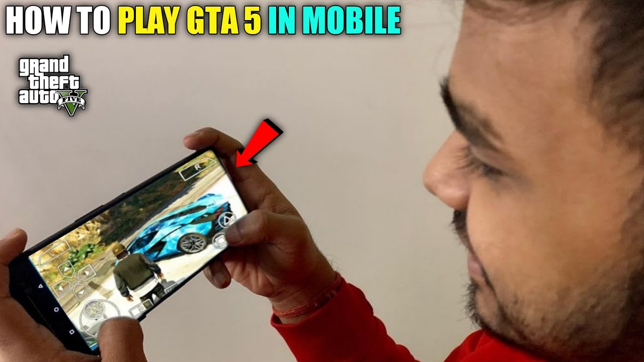 HOW TO PLAY GTA 5 IN MOBILE || TECHNO GAMERZ GTA 5 #145 || TECHNO ...
