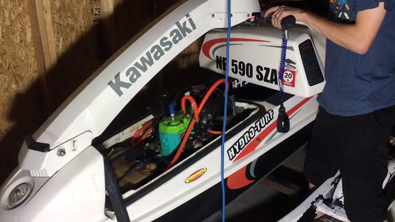 Js550 750 swap running - YouTube