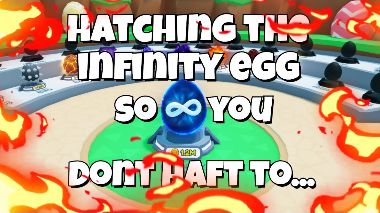 Hatching The Infinity Egg In Bgsi So You Dont Have To! - YouTube