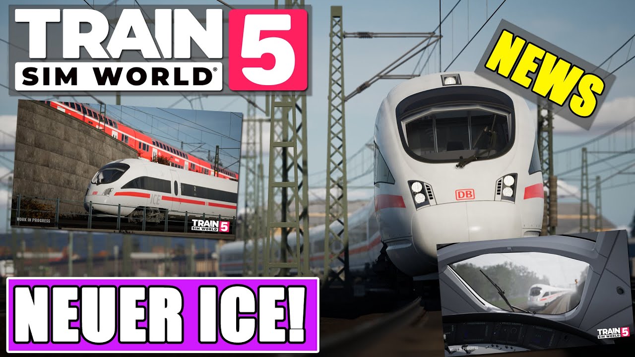 Train Sim World 5 | ICE-T | Frankfurt Fulda | Baureihe 411 | Neuer ICE ...