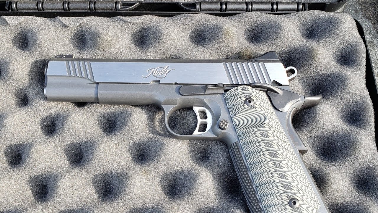 Kimber Eclipse Custom 10mm 1911 - YouTube