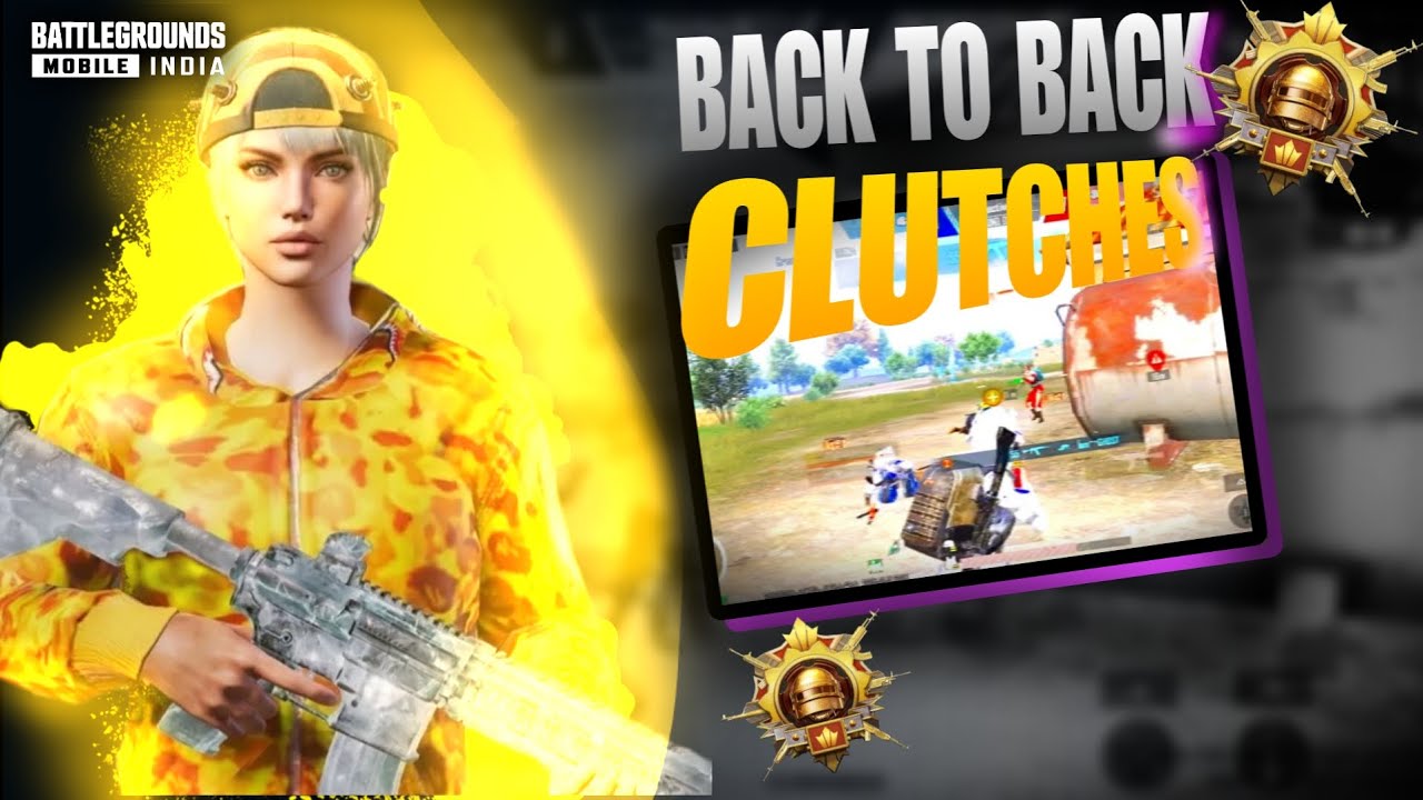 BGMI | BACK TO BACK CLUTCHES | #bgmi #youtube - YouTube