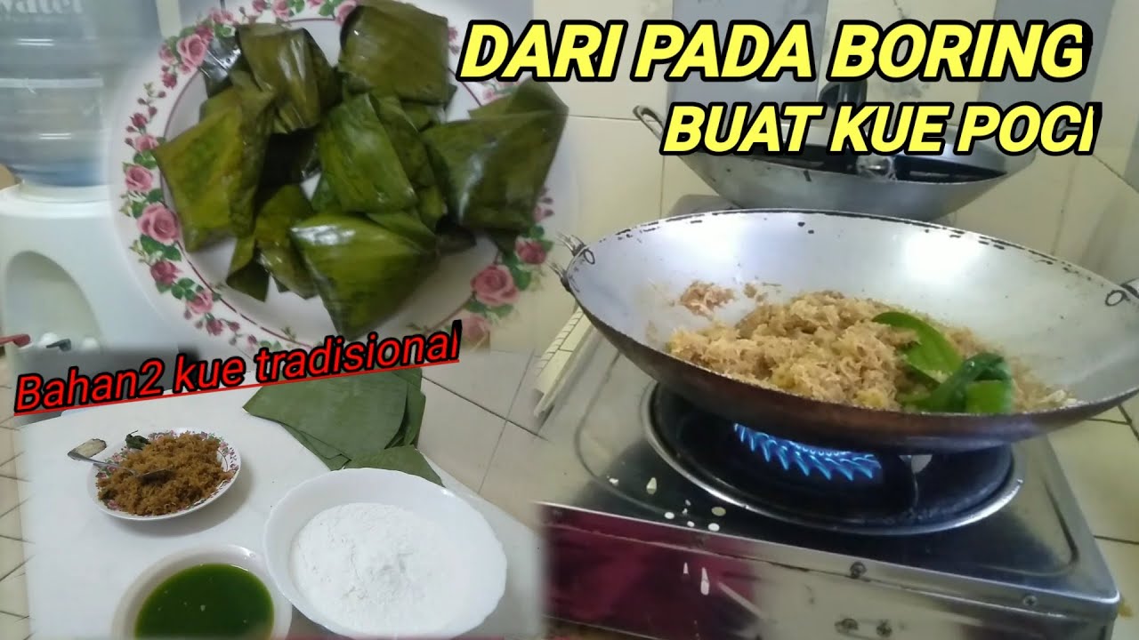 Dari pada Boring Buat kue Poci - YouTube