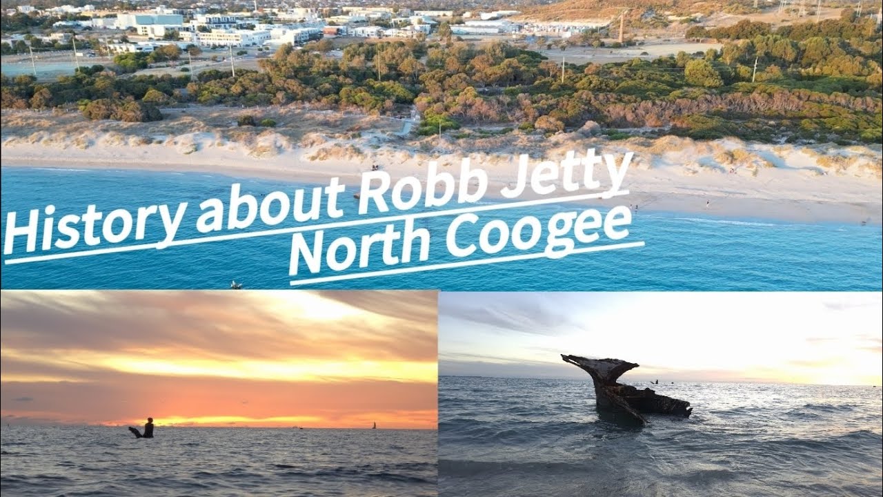 Scuba diving into the history of Robb Jetty (Perth) - YouTube