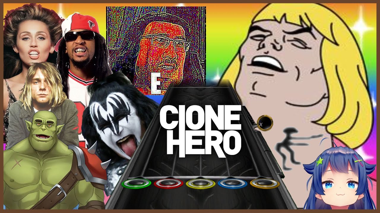 Orc Vtuber finds the most cursed mashup on Clone Hero - YouTube