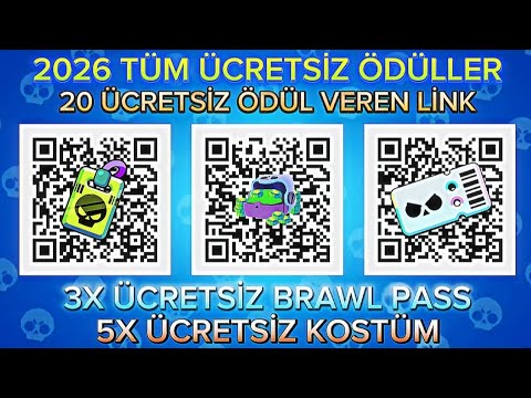 3 Ücretsiz Brawl Pass 5 Üçretsiz Kostüm Veren Link