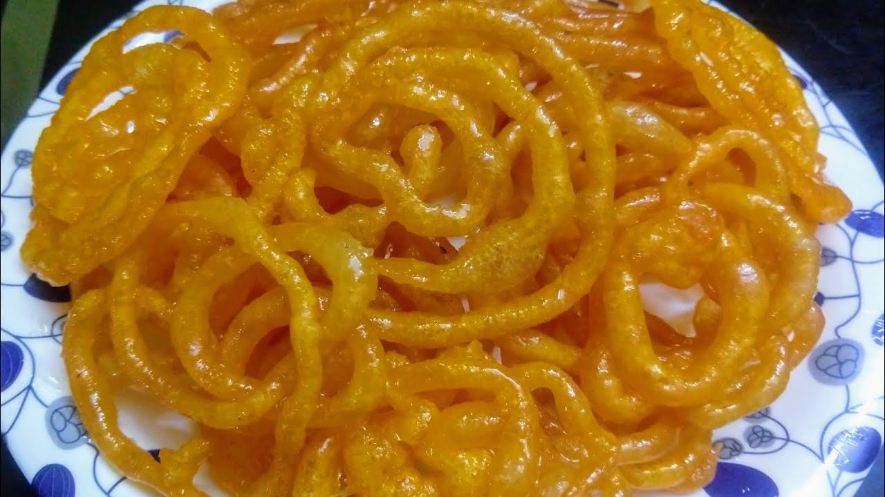 instant crispy jilebi recipe|sweet shop style jalebi recipe - YouTube