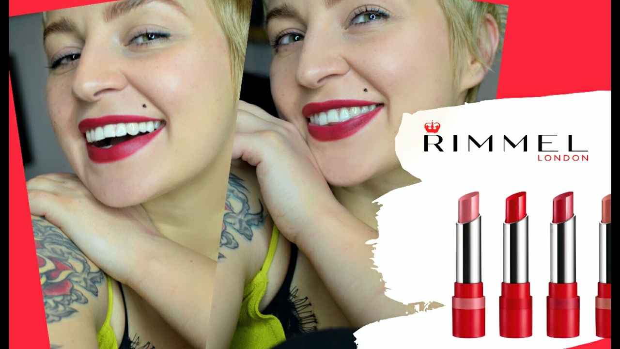 Misja I - OPERACJA MATT! szminki Rimmel THE ONLY 1 MATTE i tutorial ...
