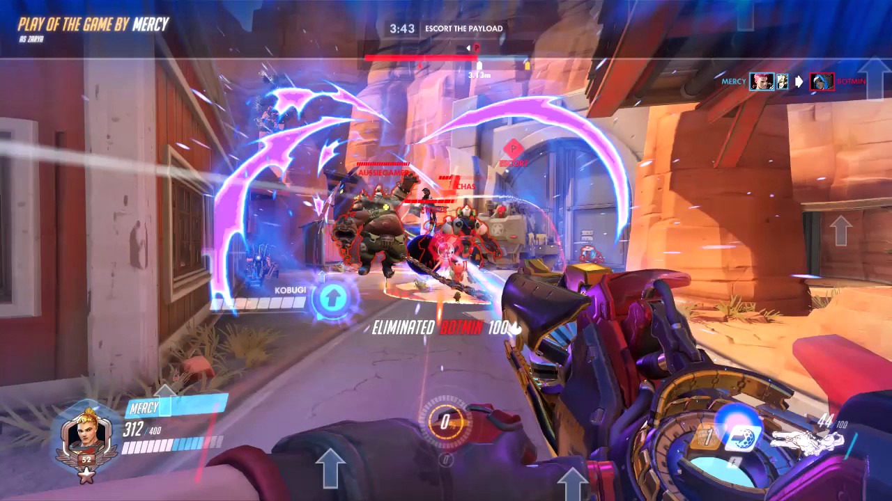 how to use zarya ult - YouTube