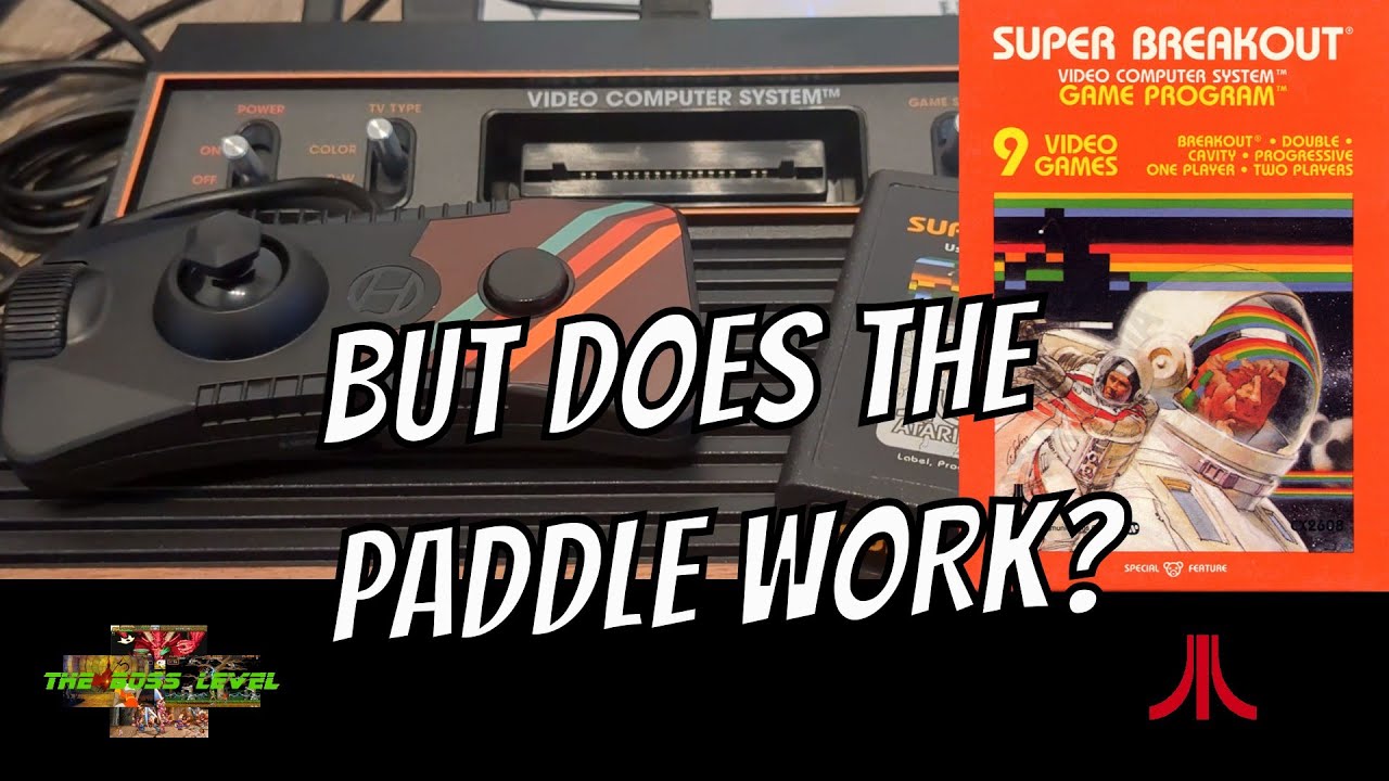 Playtesting the Hyperkin Ranger paddle on the 2600+ - YouTube