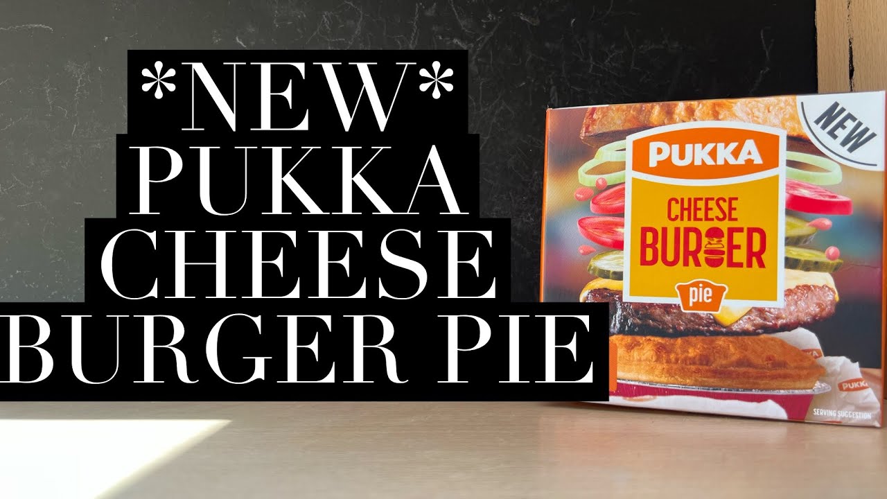 Pukka Cheese Burger Pie Review , Pukka Pie Review - YouTube