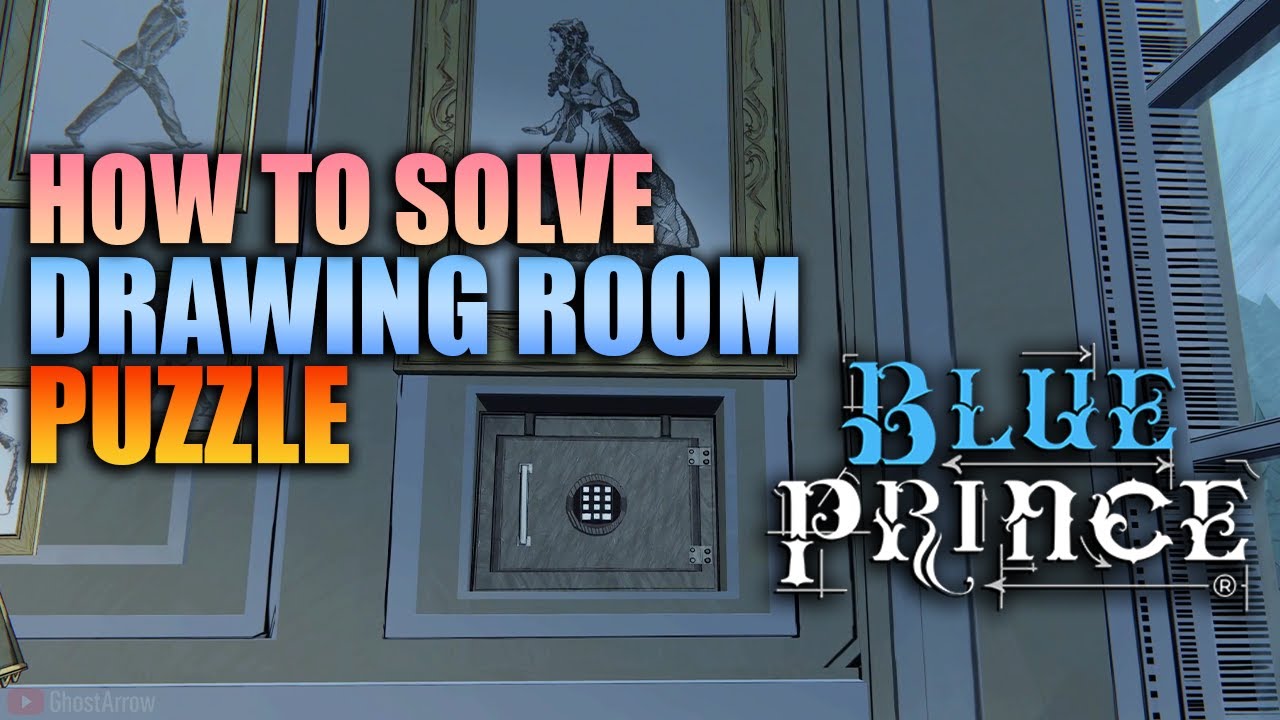 How to Solve Drawing Room Puzzle - Blue Prince - YouTube