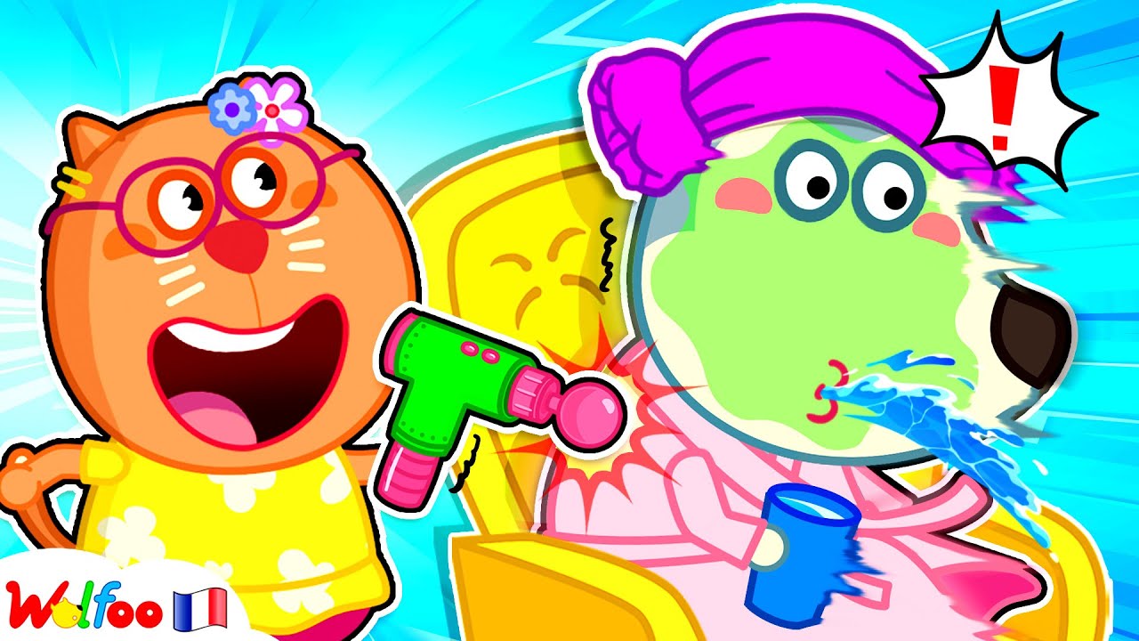 Nous Avons Transformé Notre MAISON En SPA 😖 Dessin Animé Pour Bébé 🎉 ...