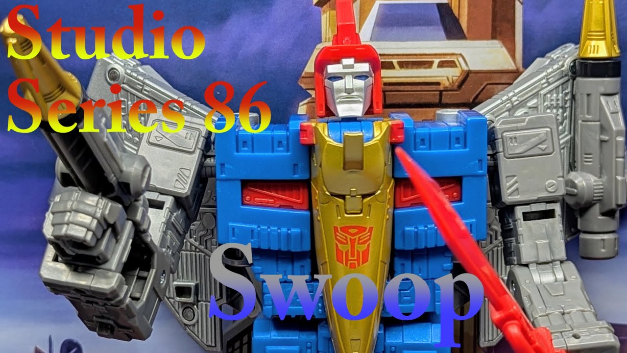Chuck's Reviews Transformers Studio Series 86 Swoop - YouTube