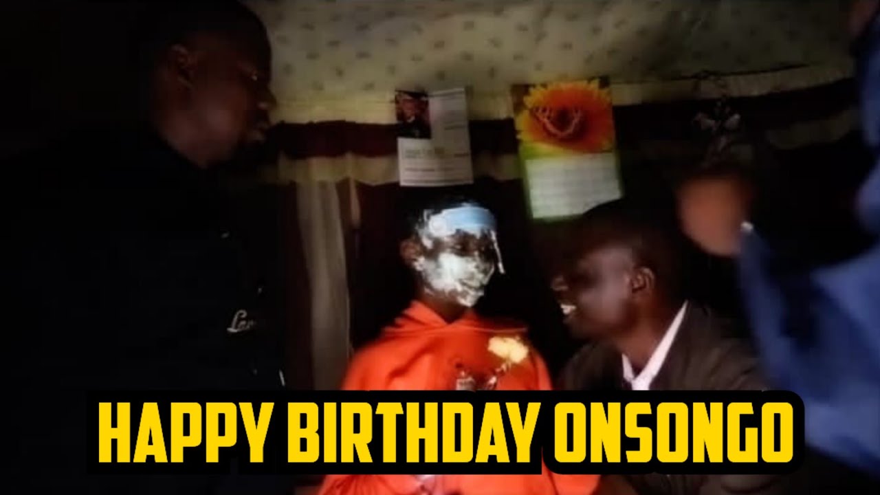ONSONGO EMBARRASS HIS PARENTS ON HIS BIRTHDAY PARTY!@onsongocomedy ...