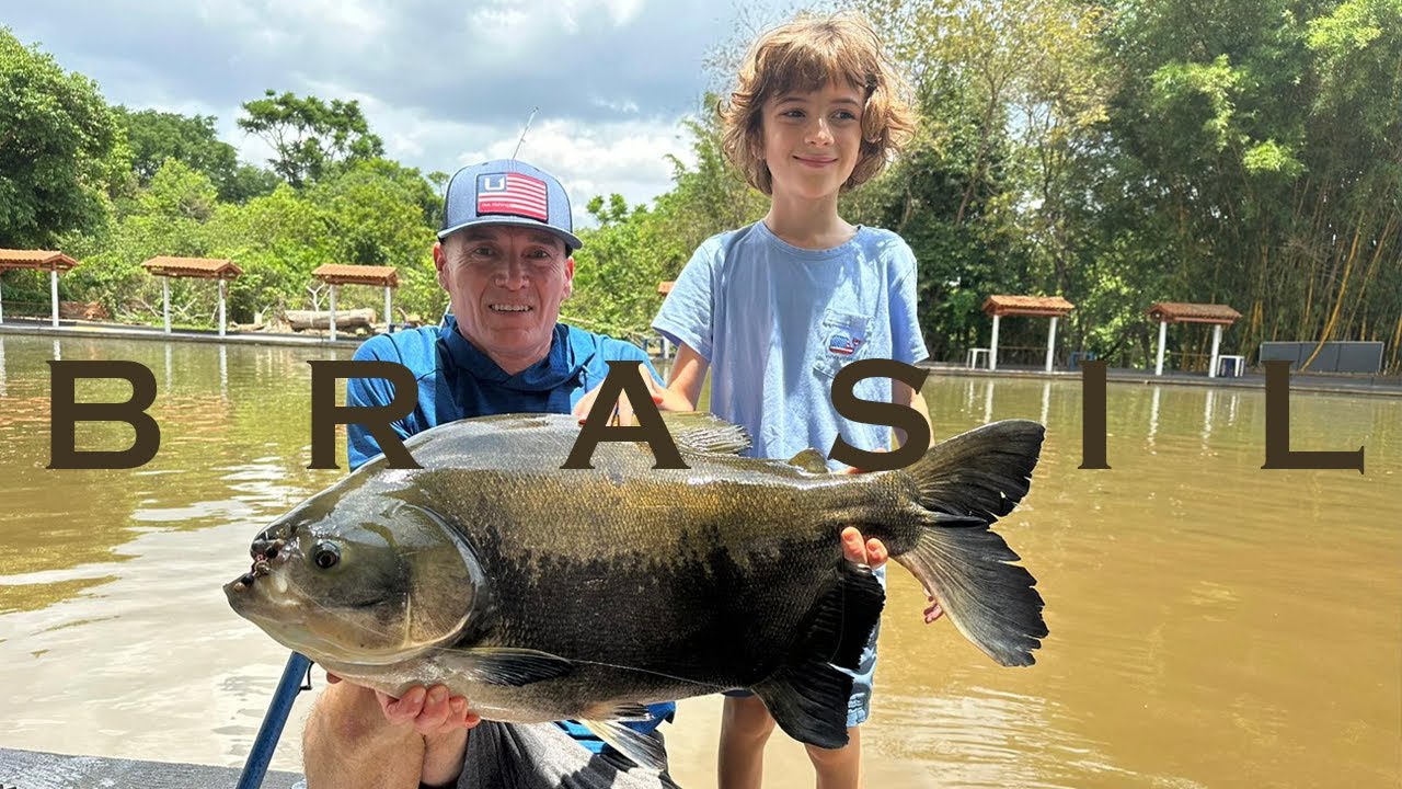 I caught my Biggest EVER PACU!! Fishing Brasil for Pacu and Catfish ...
