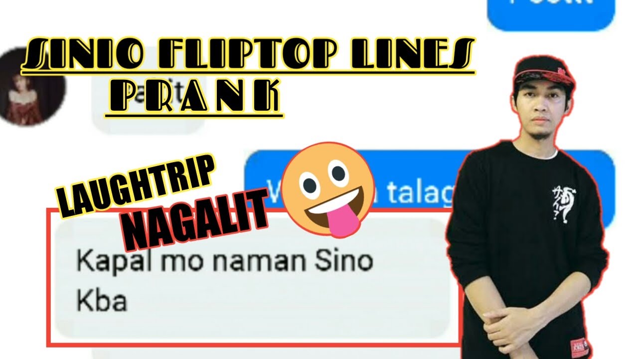 SINIO FLIPTOP LINES| LYRICS PRANK | LAUGHTRIP - YouTube