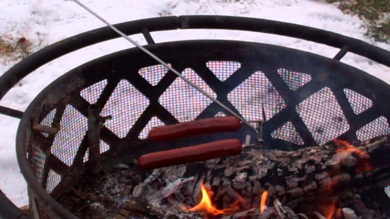 EvenFlip Campfire Cooking Stick Kickstarter - YouTube