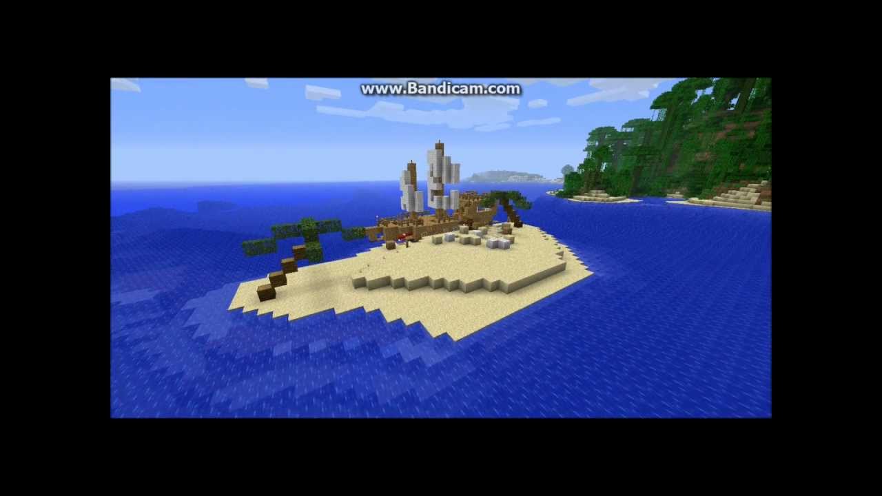 Minecraft Builds:Shipwreck - YouTube
