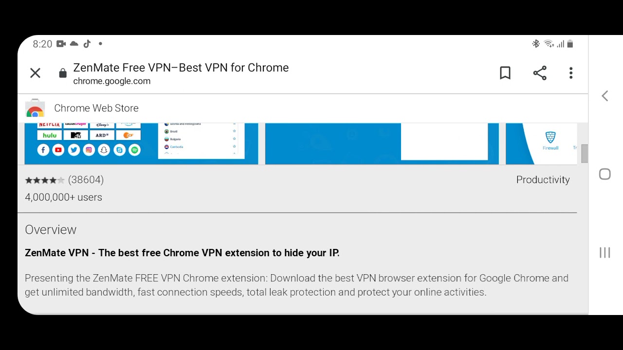 Zenmate best VPN for chrome - YouTube