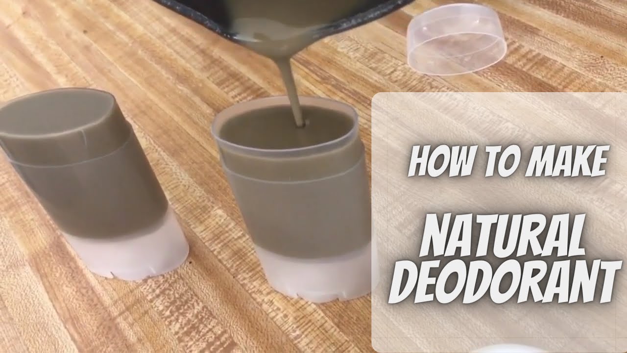 HOW TO MAKE NATURAL DEODORANT - YouTube