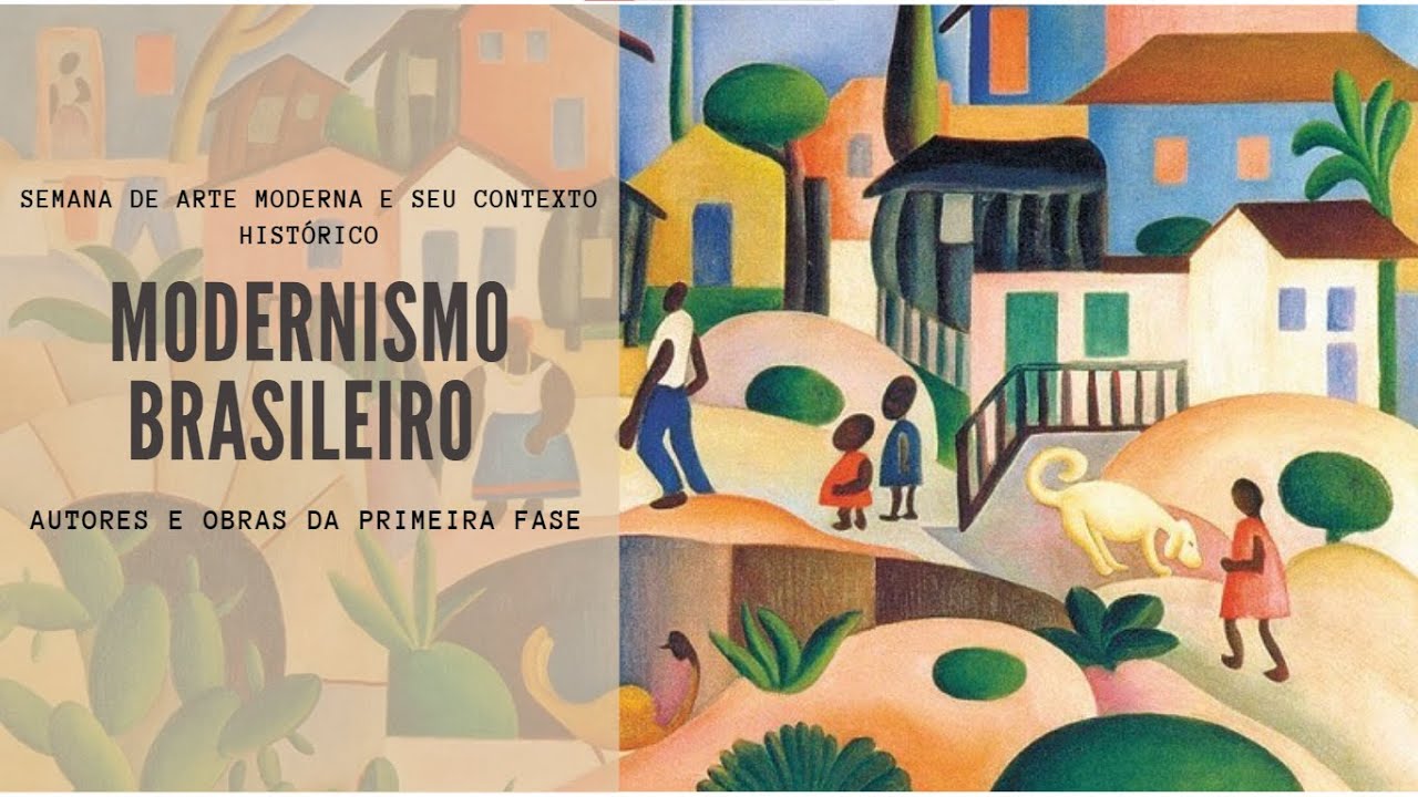 Modernismo Brasileiro: Autores e Obras da Primeira fase - YouTube