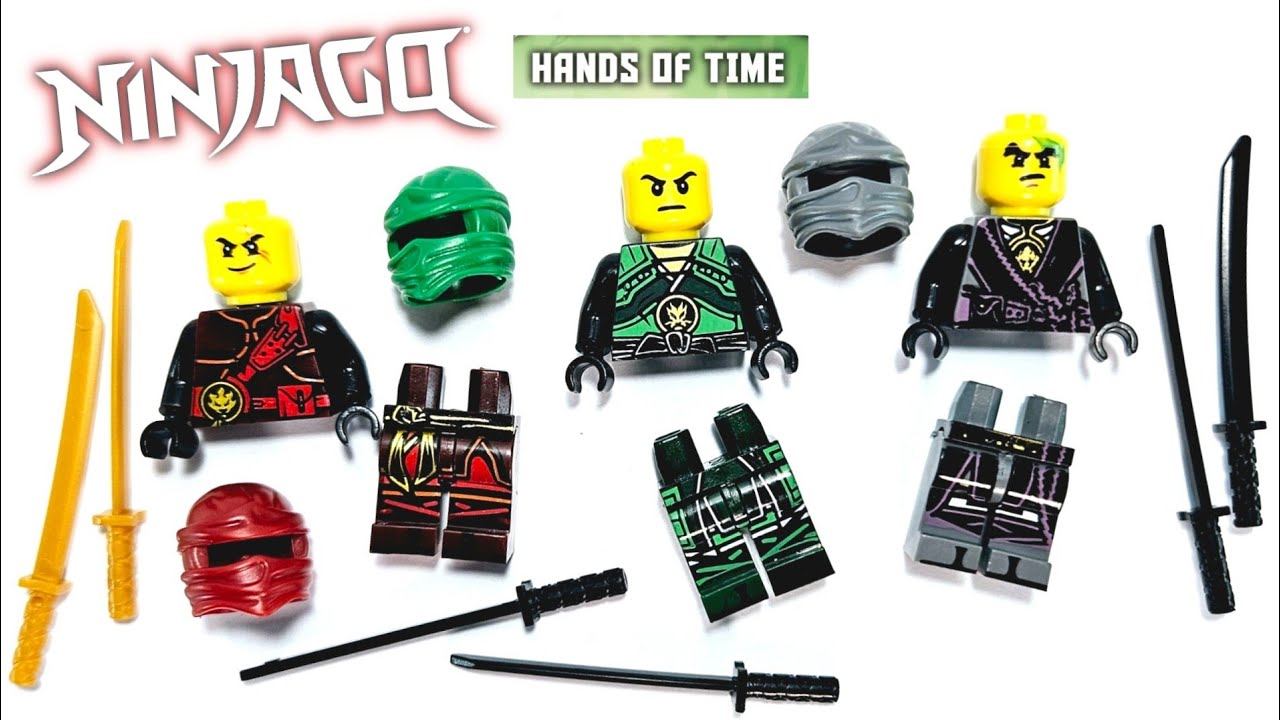 Lego Ninjago Hands of Time Suit | Unofficial Lego Minifigures - YouTube