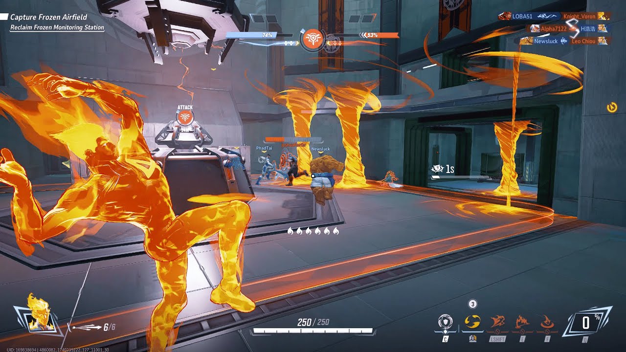 Unstoppable Flames!️‍🔥 Marvel Rivals Human Torch Full Gameplay # ...