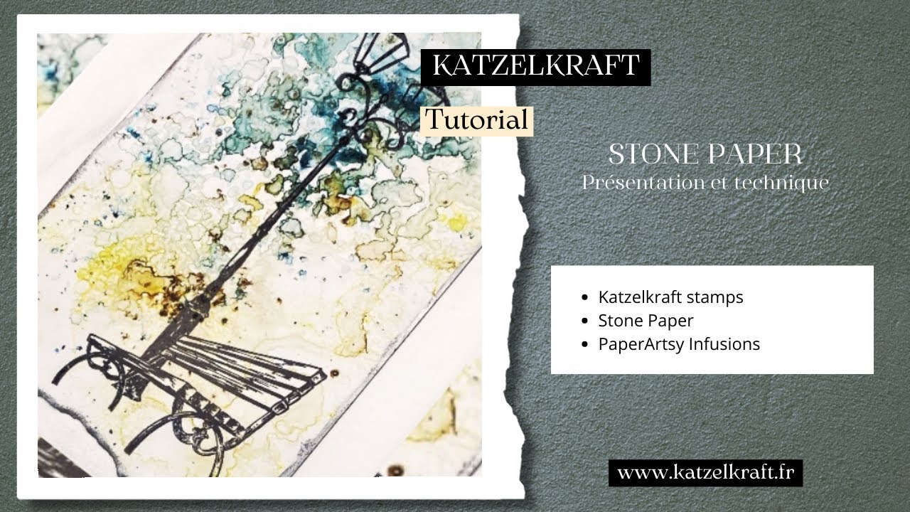 Stone paper by Katzelkraft - YouTube