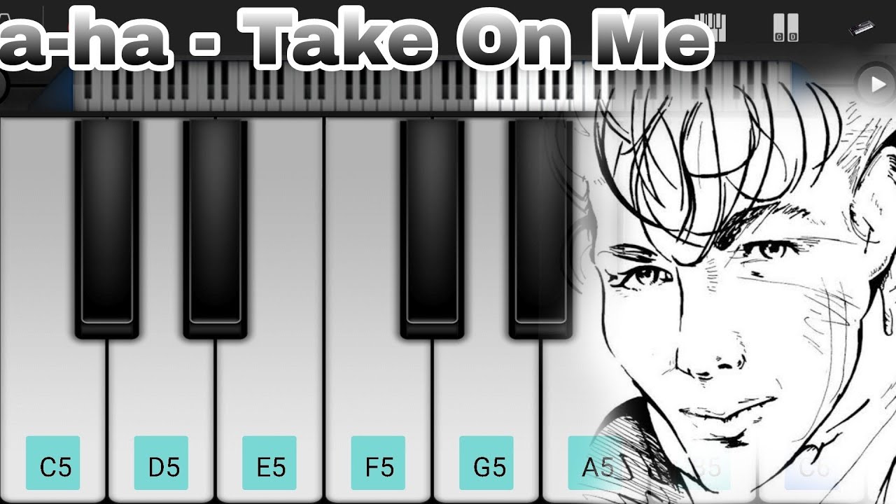 a-ha - Take On Me Piano Mobile (PERFECT PIANO) EASY Piano Tutorial ...