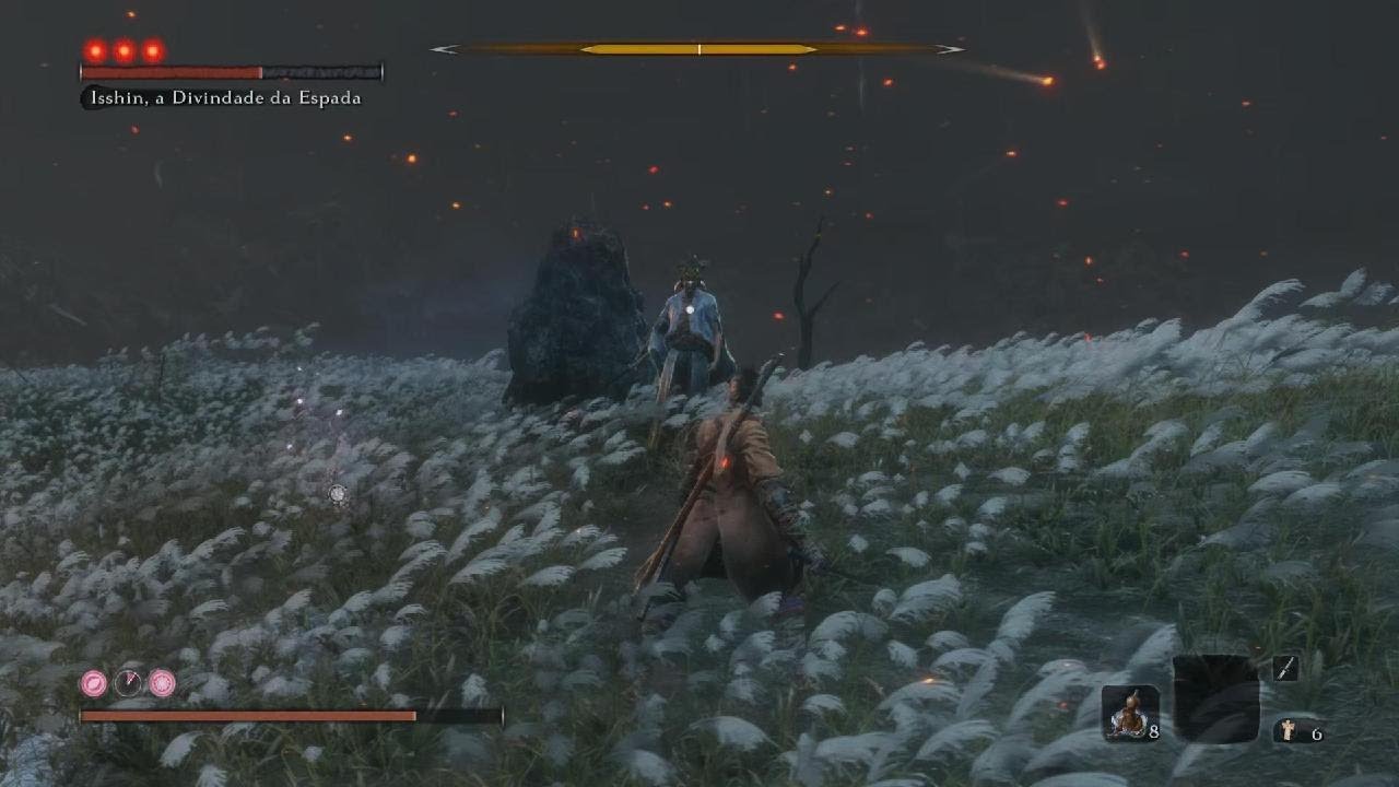 Sekiro: Final! Isshin Sword Saint com Mortal Blade e só correr tática ...