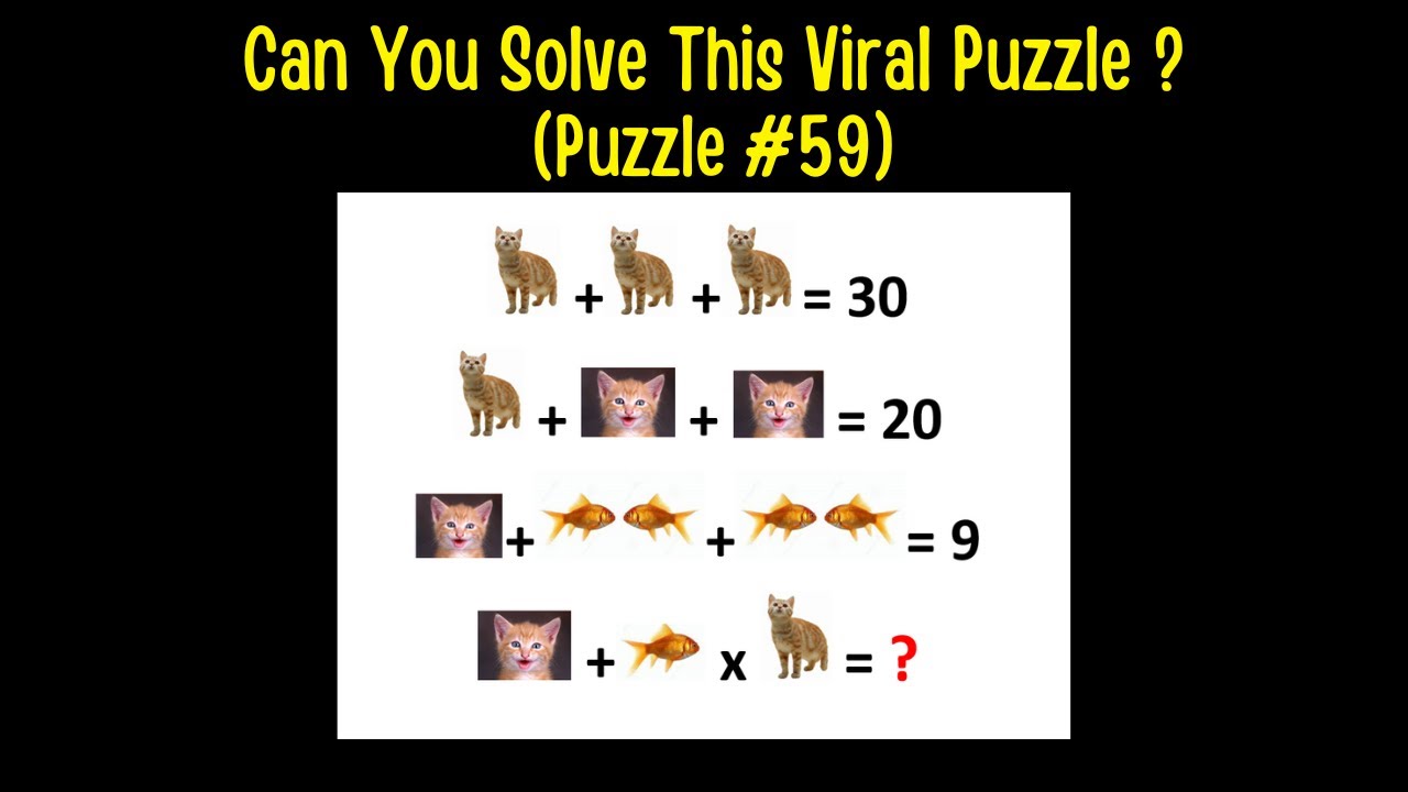 Can You Solve This Viral Puzzle? (Puzzle #59). - YouTube