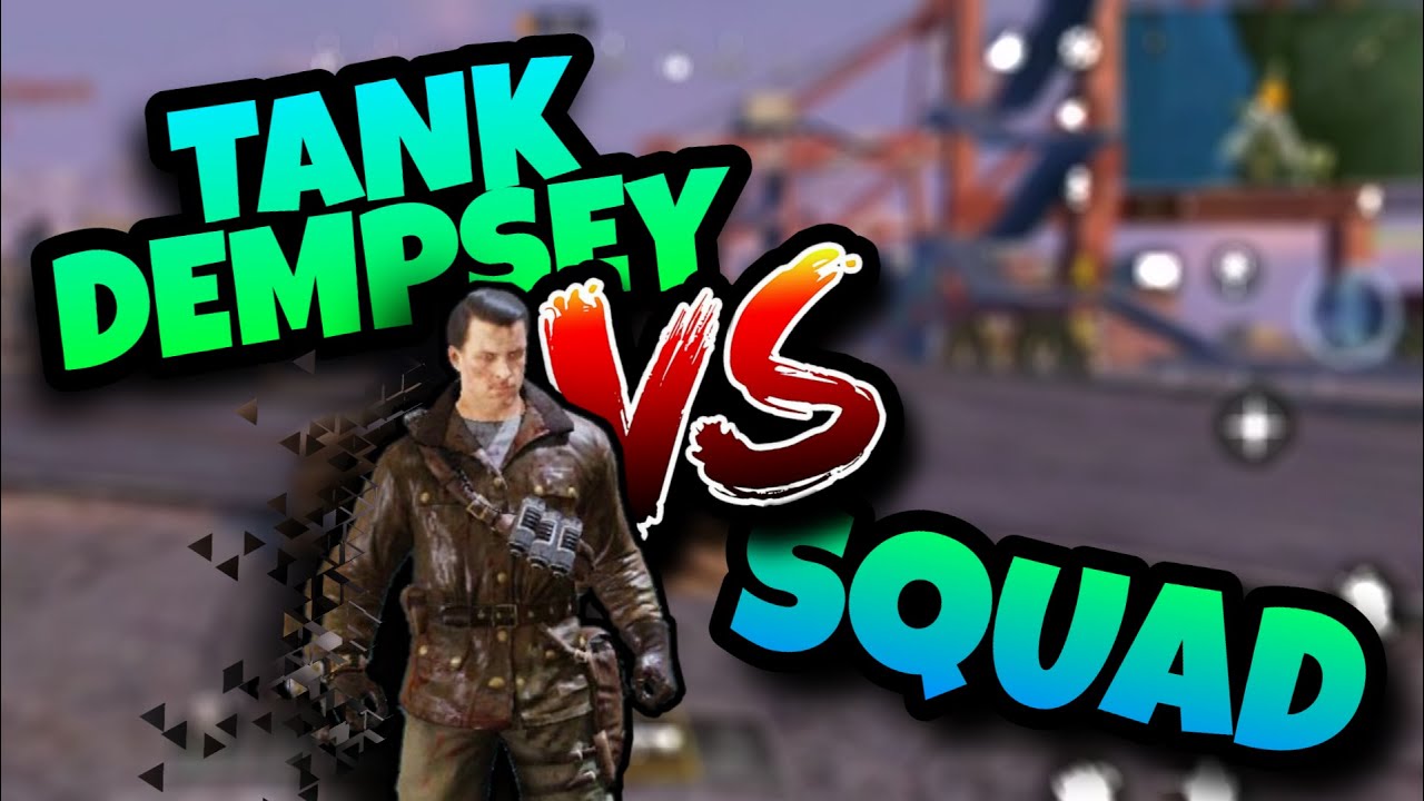 Tank Dempsey VS Squad *COD Mobile* *Battle Royal* *EL MEJOR PERSONAJE ...