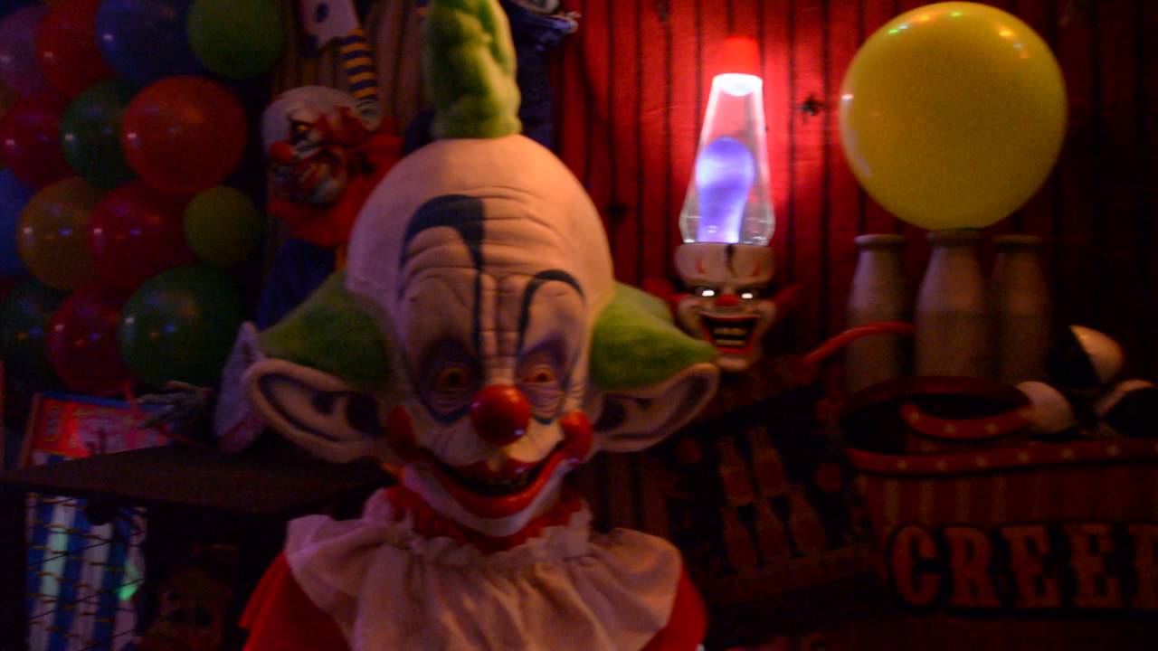 2016 Indoor CarnEvil Halloween Display! - YouTube