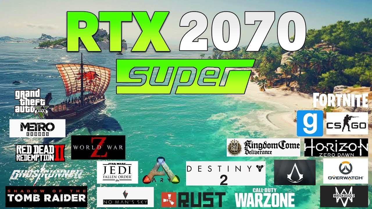 RTX 2070 SUPER Test in 6 Games 1080p - YouTube