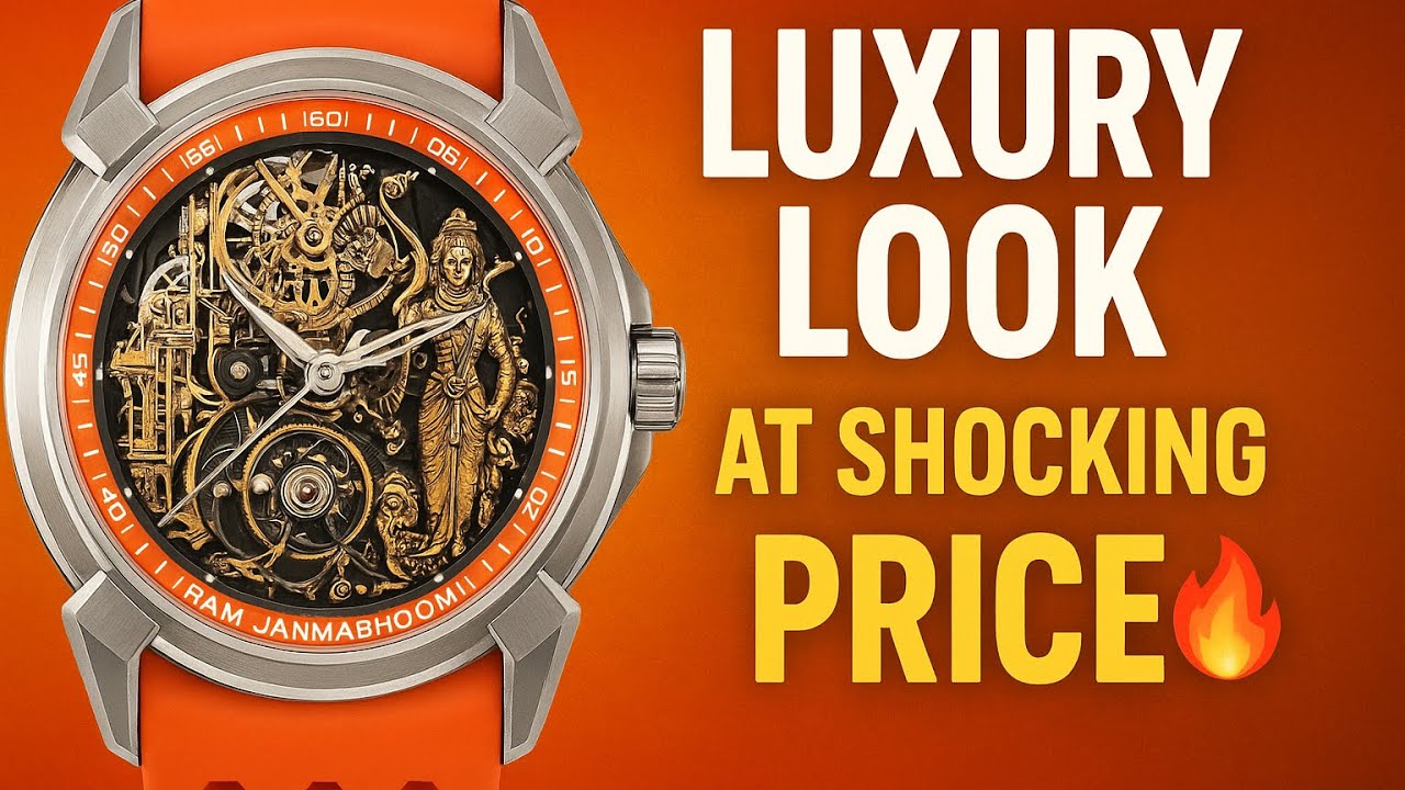 Jacob & Co Ram Janmabhoomi Watch Unboxing | Luxury Design - YouTube