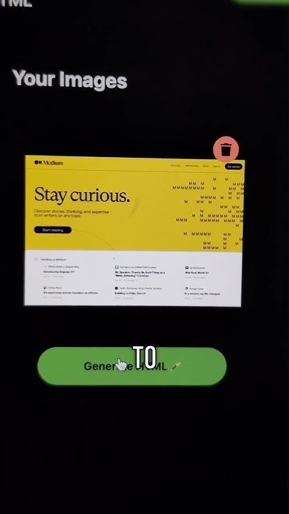 Revolutionize Your Workflow: AI Transforms Images to Code Instantly! - YouTube