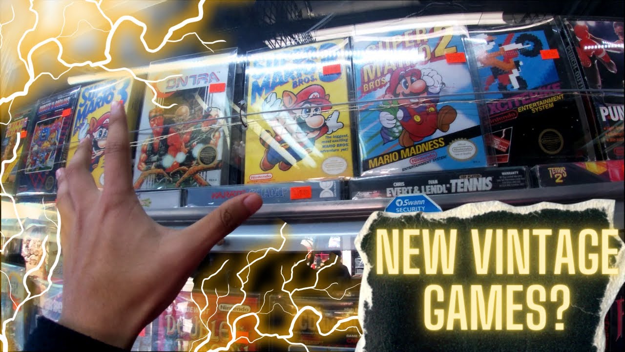 Vintage Video Games at the Swap Meet. Lost it ALL and I had to ask for ...