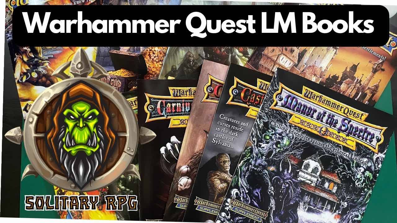 Warhammer Quest LM Books - YouTube