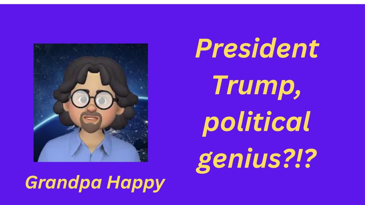 President Trump - Political Genius! - YouTube