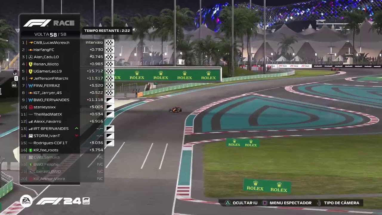 F124 PS5 PRO | GP Abu Dhabi - E11 | Ferrari | Hora do Piloto - YouTube
