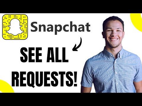 How to See All Snapchat Requests (EASY) - YouTube
