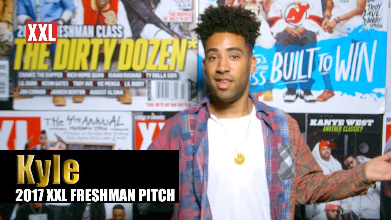 Kyle's Pitch for 2017 XXL Freshman - YouTube