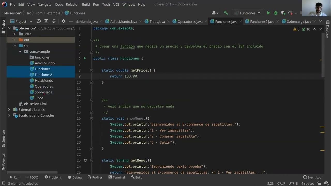 26 Estructuras de control - Curso Java - OpenBootcamp - YouTube