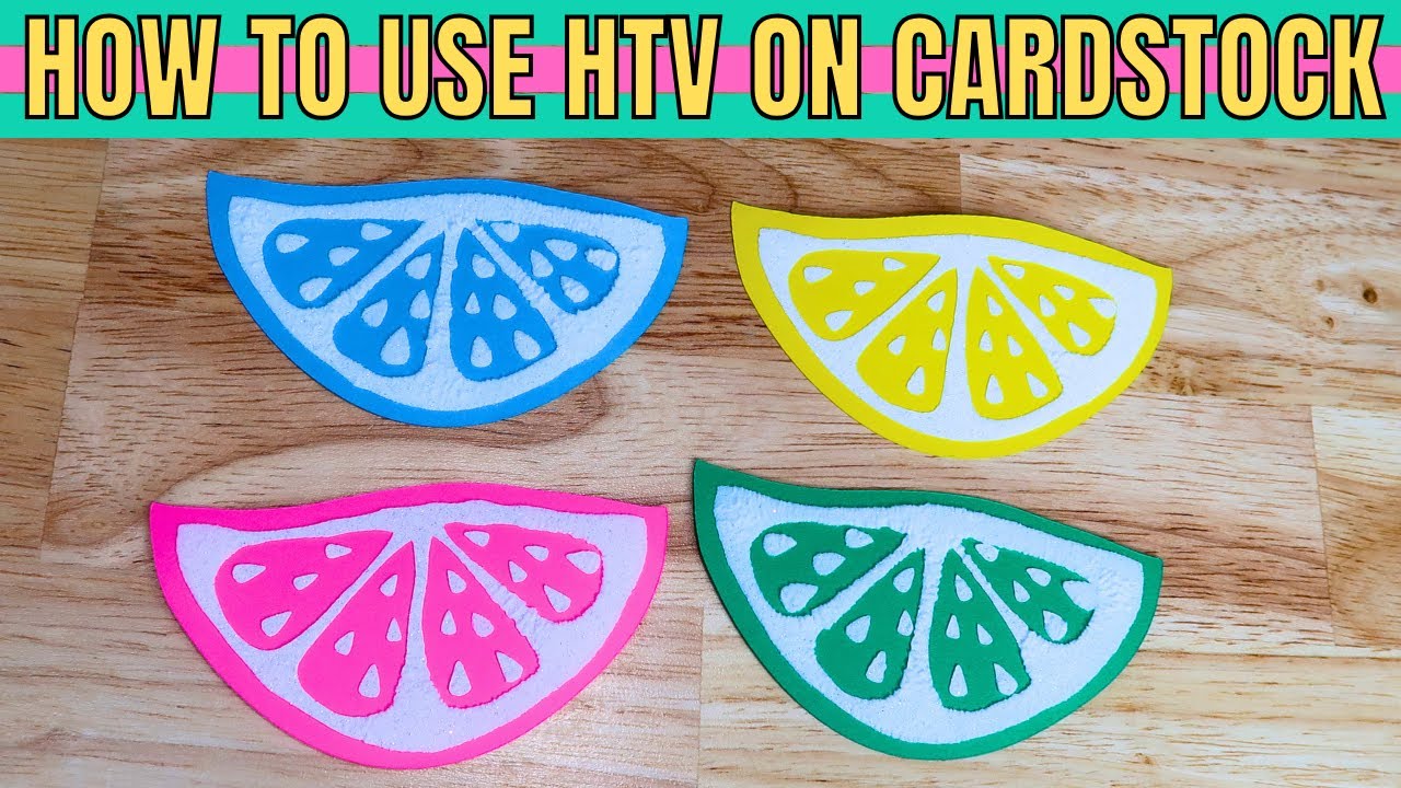 Applying HTV on Cardstock: Step-by-Step Guide for Stunning Projects ...